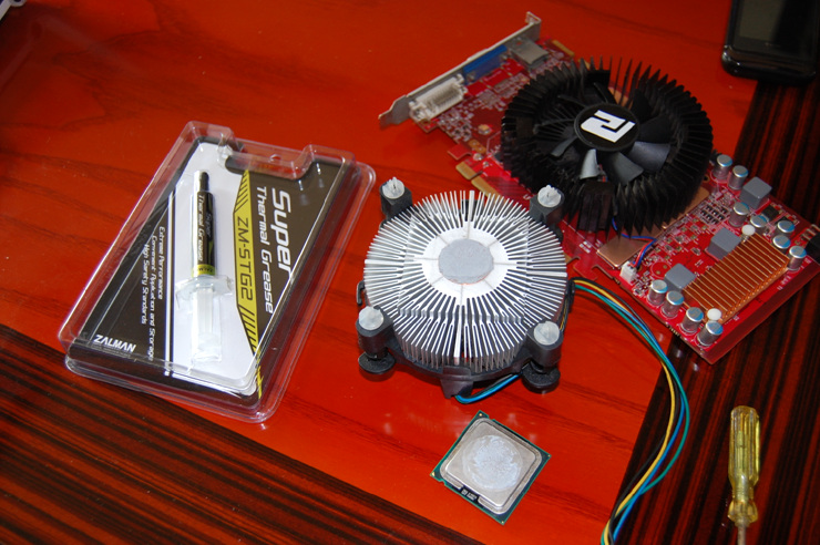 ㅋㅋ CPU GPU 온도 50도 하락시켰네요 | 데스크탑/노트북